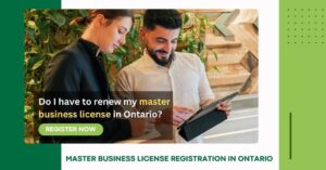 Register Master Business License in Ontario | OBR